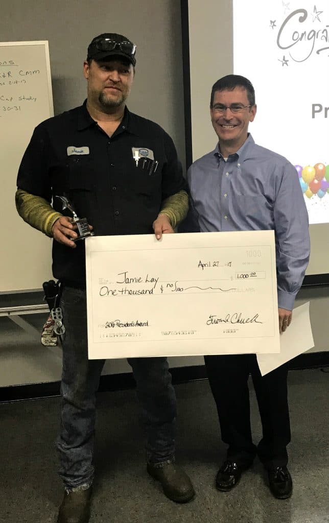 President’s Award winner Jamie - Gibbs | Gibbs