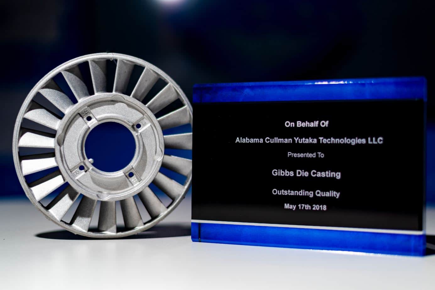 Gibbs Wins Awards for World Class Quality and Delivery - Gibbs