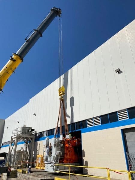 New Die Cast Machine Delivered - Gibbs